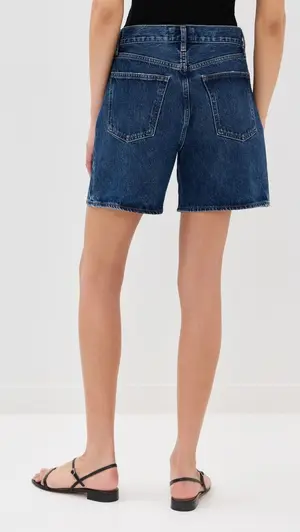 AGOLDE Dame High-rise Baggy Denim Shorts