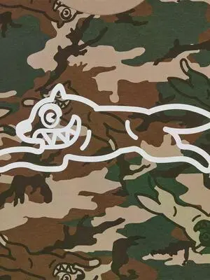 ICECREAM Camouflage-print T-shirt