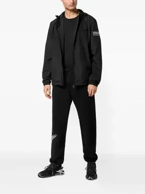PLEIN SPORT Zip-up Windbreaker Jacket