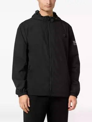 PLEIN SPORT Zip-up Windbreaker Jacket