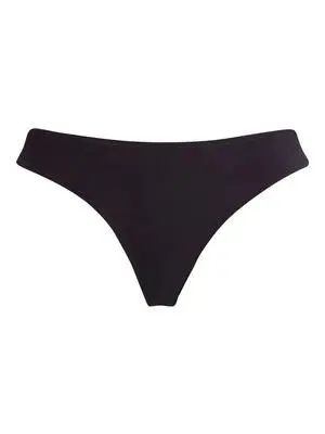 Vilebrequin Mid-rise Bikini Bottom - Black