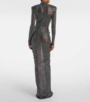THE NEW ARRIVALS ILKYAZ OZEL Embellished Gown