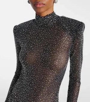 THE NEW ARRIVALS ILKYAZ OZEL Embellished Gown