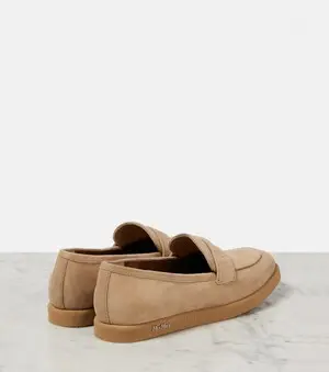 Max Mara Softmoc Suede Loafers