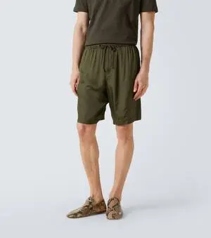 Dries Van Noten Metallic Shorts
