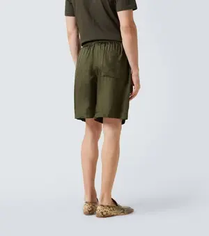 Dries Van Noten Metallic Shorts