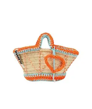ALEMAIS Alémais Luis Mini Macramé Basket Bag
