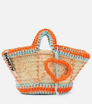 ALEMAIS Alémais Luis Mini Macramé Basket Bag