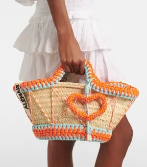 ALEMAIS Alémais Luis Mini Macramé Basket Bag