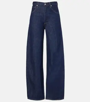 Citizens Of Humanity Ayla High-rise Wide-leg Jeans - Blue