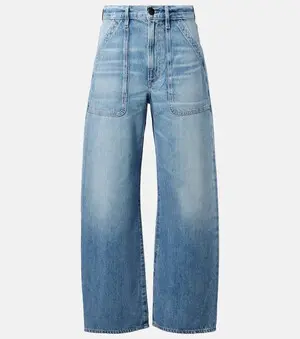 Citizens Of Humanity Ayla High-rise Wide-leg Jeans - Blue