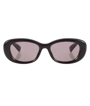 Gucci Double G Oval Sunglasses