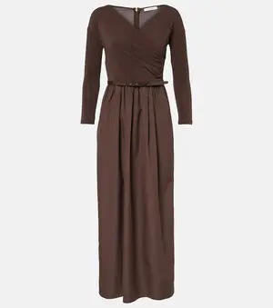 Max Mara Kaiser Belted Maxi Dress