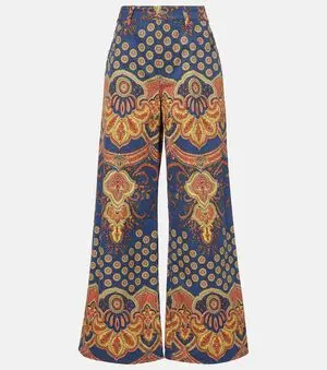 Valentino Garavani Voyage Imaginaire Wide-leg Jeans