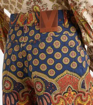 Valentino Garavani Voyage Imaginaire Wide-leg Jeans