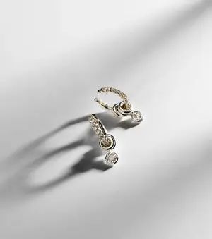 SPINELLI KILCOLLIN Zahra Sterling Diamond Earrings