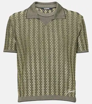 Men's Jacquard Polo Shirts