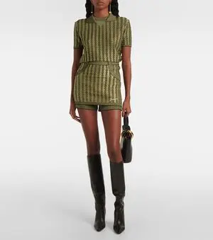 Jacquemus Marino Jacquard Polo Shirt - Green