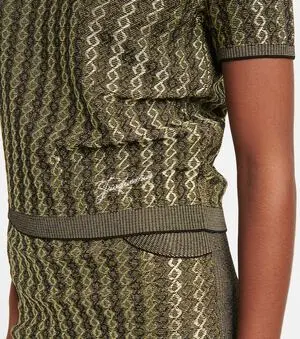 Jacquemus Marino Jacquard Polo Shirt - Green