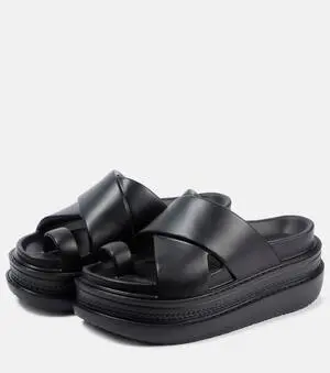 Sacai Platform Sandals