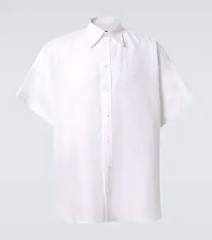 Dolce & Gabbana Linen Shirt White