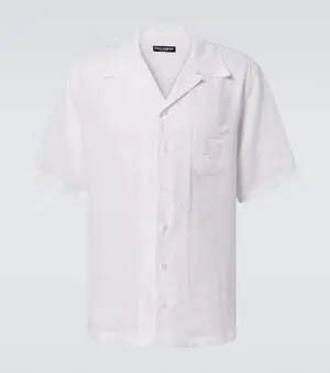 Dolce & Gabbana Linen Shirt White