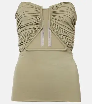 Rick Owens Hollywood Gathered Top - Black