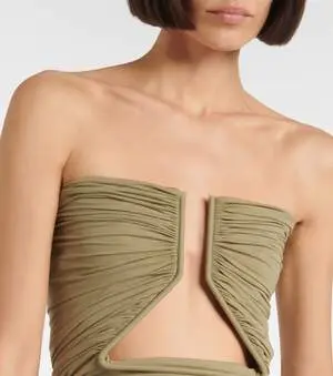 Rick Owens Hollywood Gathered Jersey Top