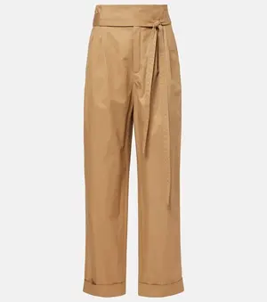 Saint Laurent Tie Detailed Pants For Women