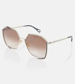 Chloé Symbols Square Sunglasses