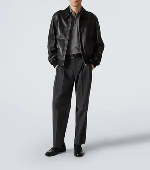 Dolce & Gabbana Wool-blend Straight Trousers
