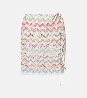Missoni Zigzag Lamé Beach Cover-up - Multicoloured