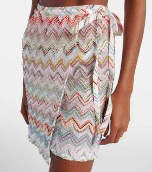 Missoni Zigzag Lamé Beach Cover-up
