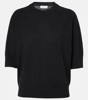 Dries Van Noten Merino Wool Top - Black