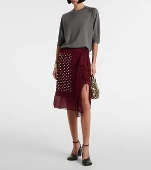 Dries Van Noten Merino Wool Top - Grey