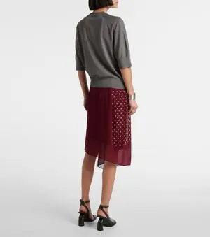 Dries Van Noten Merino Wool Top - Grey