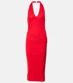 Jacquemus La Robe Pasadena Midi Dress - Red