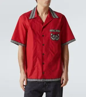Dolce & Gabbana Bandana Cotton Bowling Shirt