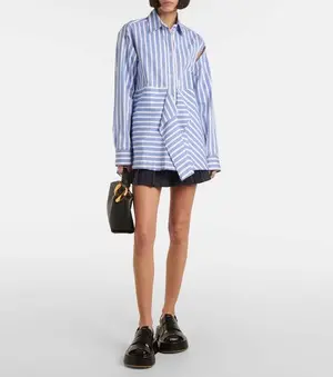 JW Anderson Fisherman Leather Platform Sandals - Black
