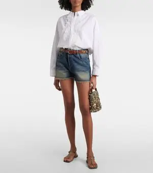 Dorothee Schumacher Suede Thong Sandals