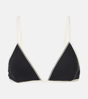 Brunello Cucinelli Bikini Top - Black