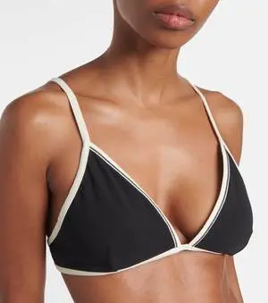 Brunello Cucinelli Bikini Top - Black