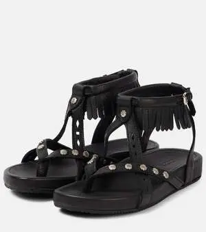 Isabel Marant Silya Studded Leather Sandals