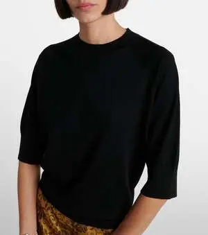 Dries Van Noten Wool Top - Black