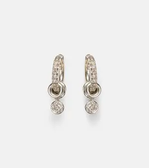 SPINELLI KILCOLLIN Zahra Diamond And Sterling Earrings - Silver