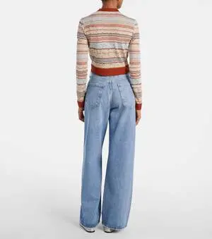 Missoni Zigzag Lamé Cardigan