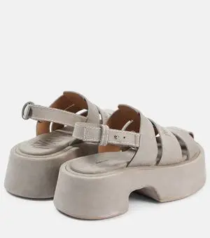 JW Anderson Fisherman Leather Platform Sandals
