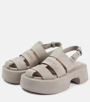 JW Anderson Fisherman Leather Platform Sandals