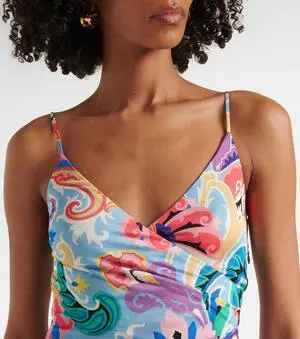 Etro Printed Midi Dress