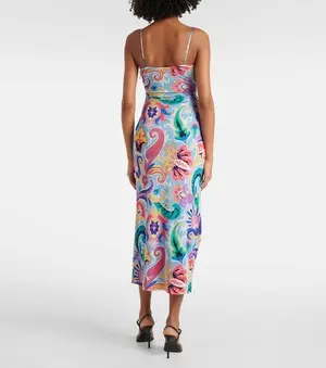 Etro Printed Midi Dress